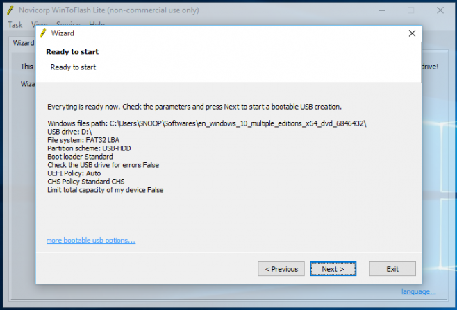 Install Windows 10/8/7 From USB Flash Drive with UEFI Support - EwtNet